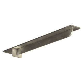 3"x20"x2" Heaton Hidden Support Steel Bracket, Hammered Black, 3"Wx24 ...