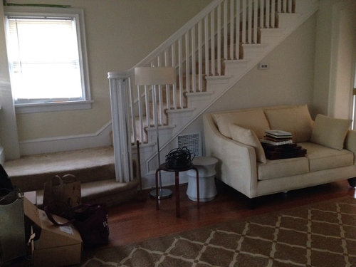 Pentagon room with few walls! Need help!