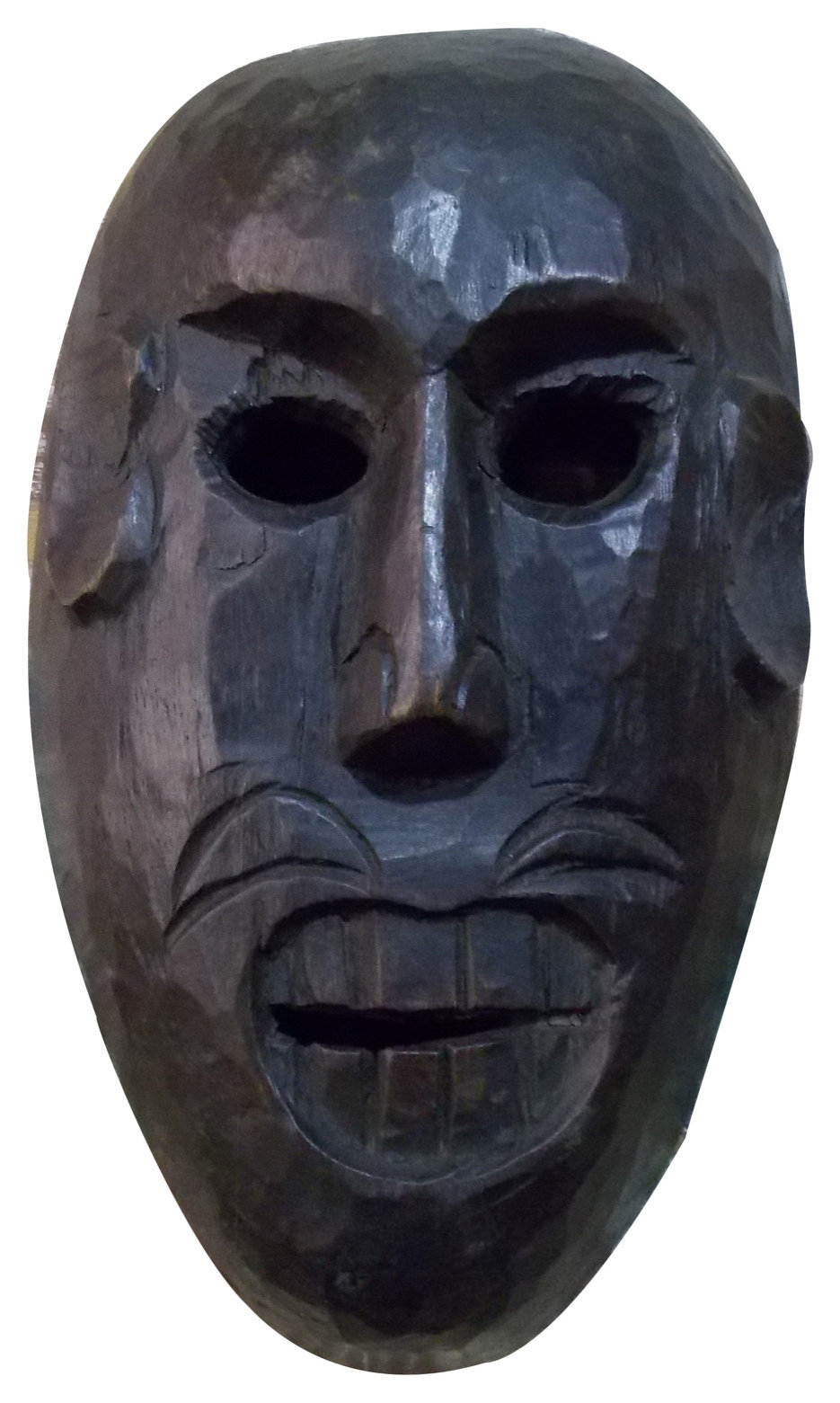 Decorative Wood Mask - Tropical - Decorative Objects And Figurines - by ...
