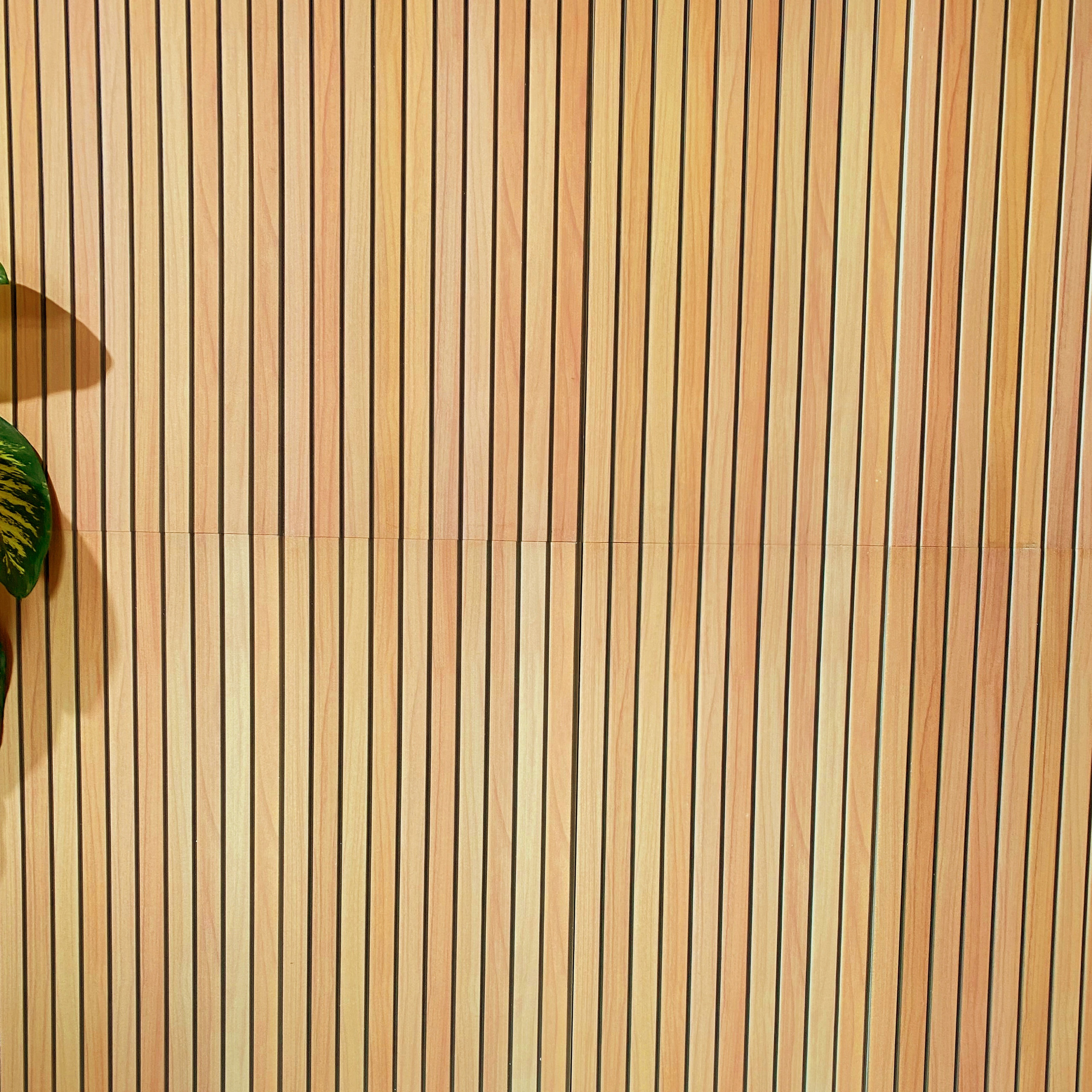 Faux Wood 3D Wall Panels, Set of 10, Covers 54 sq ft - Industrial ...