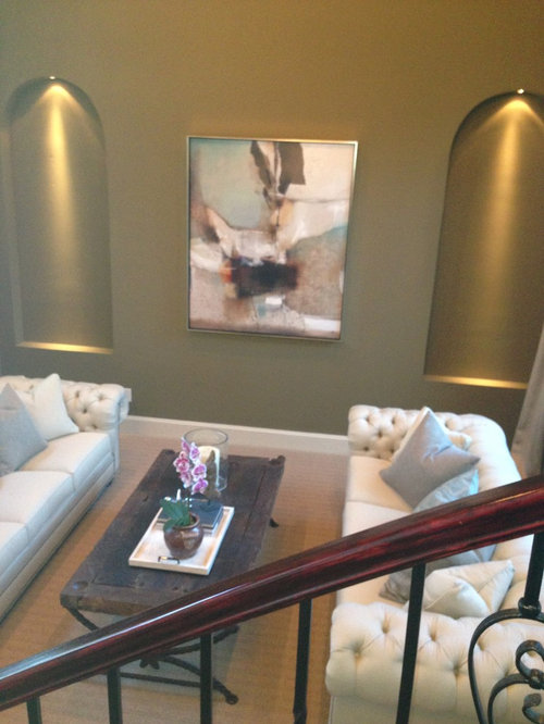 Living room niches