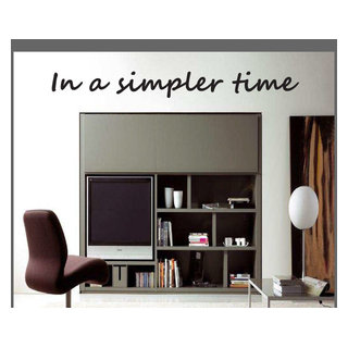 In a Simpler Time Vinyl Wall Decal Antiquephotoquotes05, 48 in ...