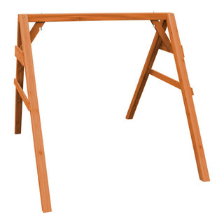 Cedar A-Frame Swing Stand for Swing or Swingbed, 6 Foot - Transitional ...
