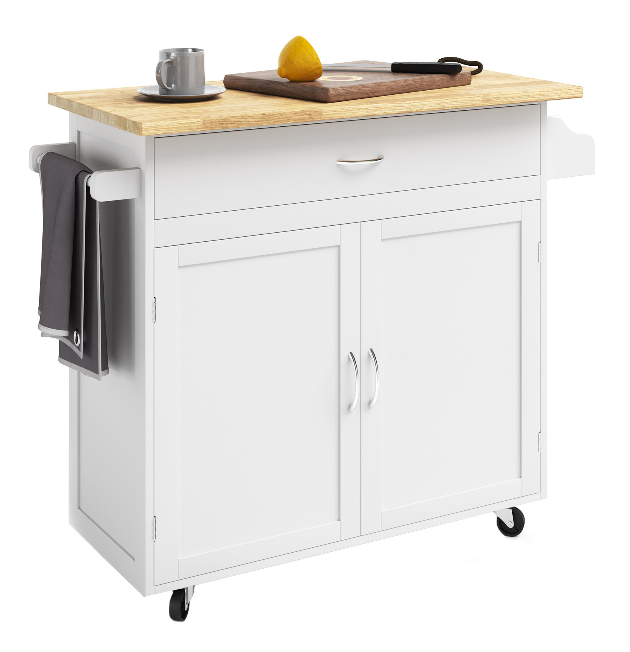 Kitchen Island, Spice Rack - Transitional - Kitchen Islands And Kitchen ...