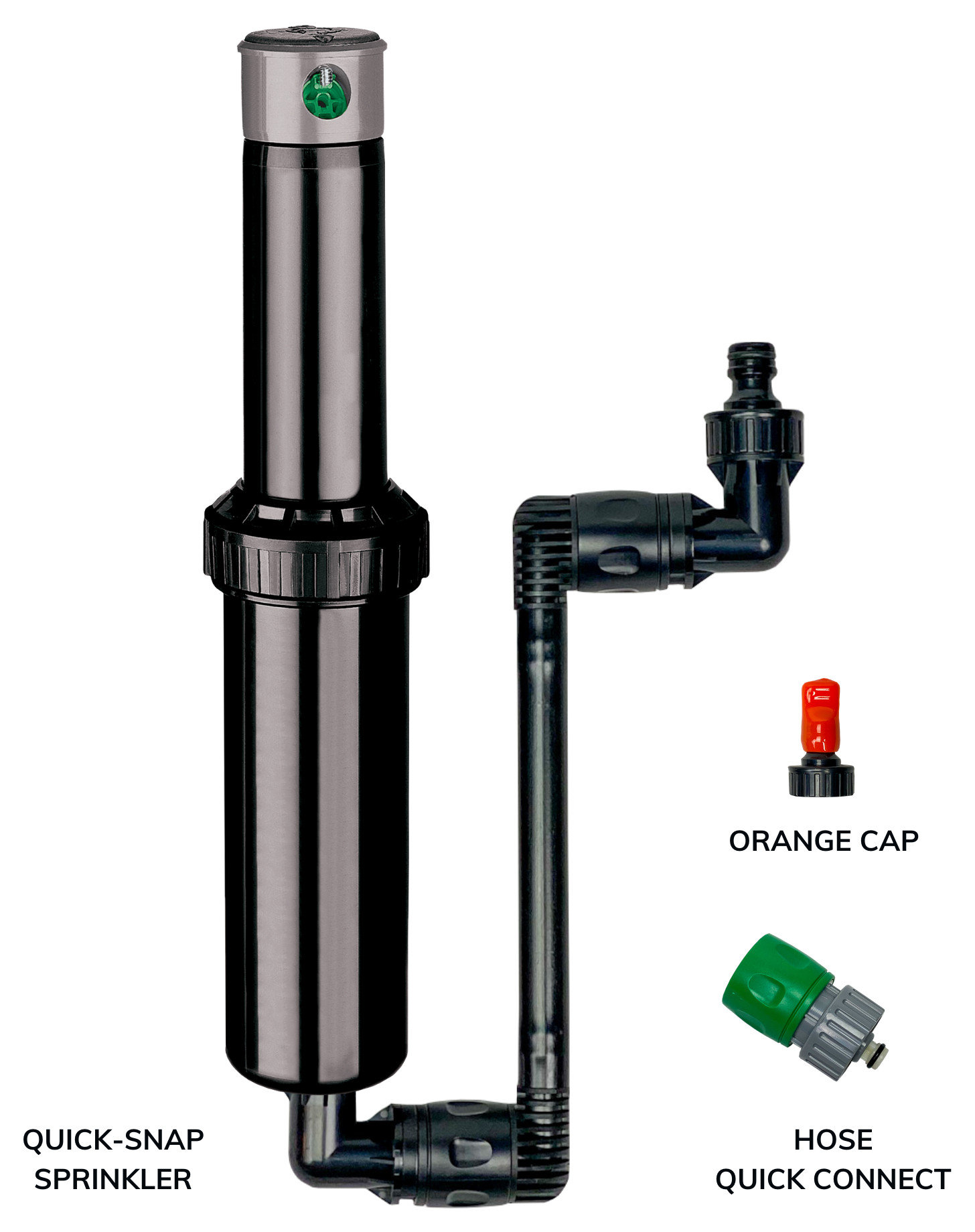 Quick-Snap Buried Adjustable Sprinkler - Contemporary - Sprinklers - by ...