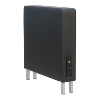 Alera Qub Series Powered Armrest Wedge, 6x26x31, Black - Contemporary ...
