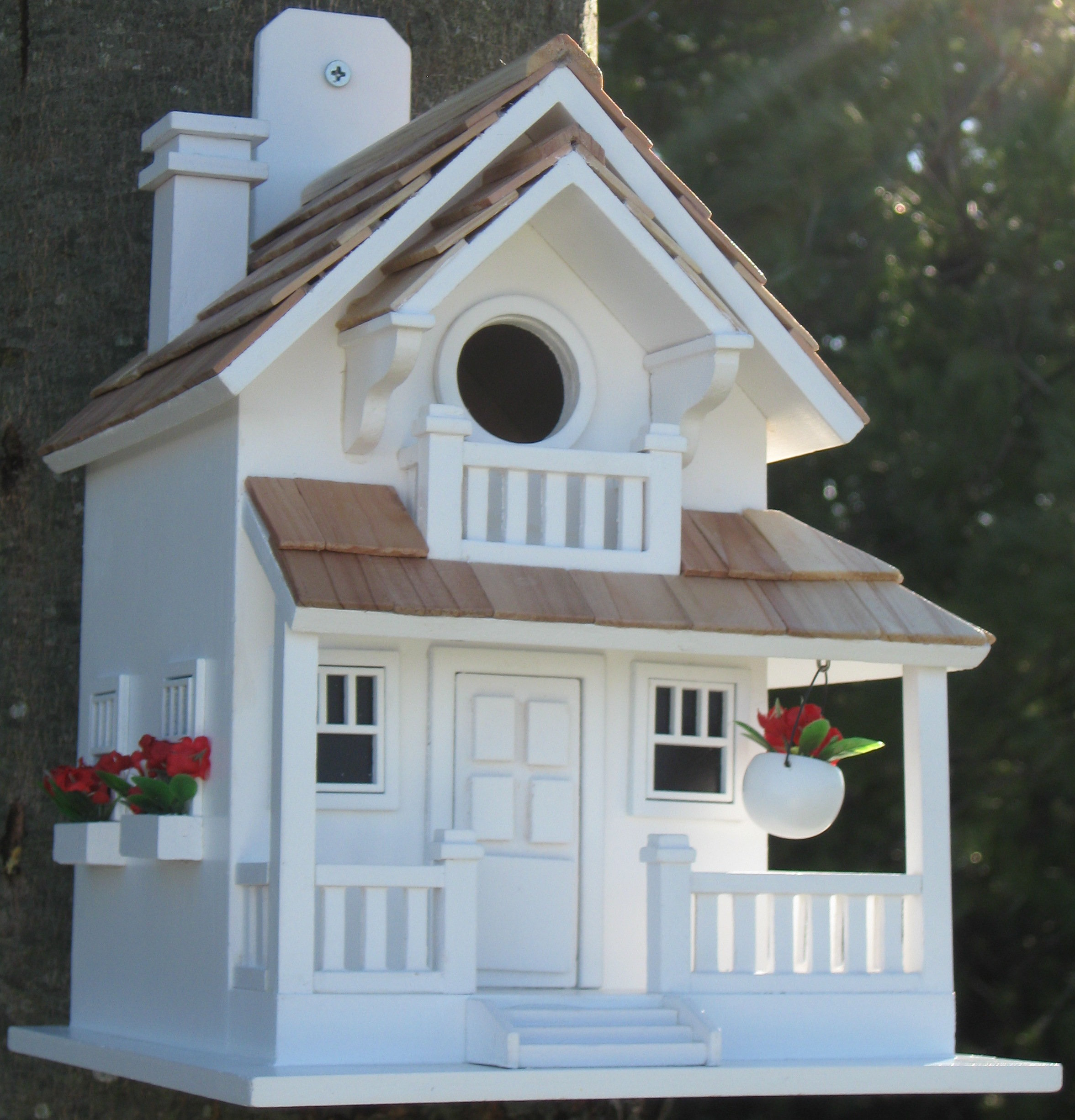 Backyard Bird Cottage - Contemporary - Birdhouses - by VirVentures | Houzz