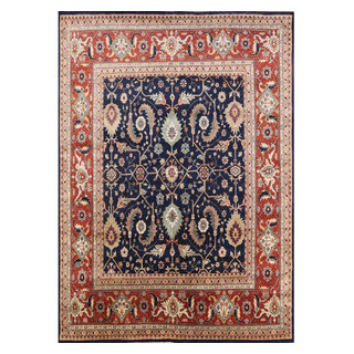 Ahgly Company Indoor Rectangle Mid-Century Modern Area Rugs, 5' x 7', 7 ...