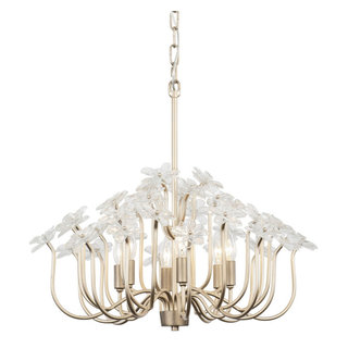 Varaluz Wildflower Six Light Chandelier - Contemporary - Chandeliers ...