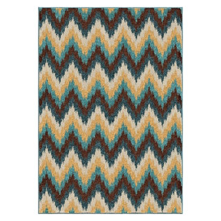 Orian Rugs, Chevron Amberwood, Multi, Area Rug, 5'2"x7'6", 2351 8x11 ...