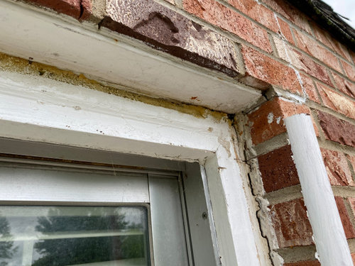 Proper exterior trim repair?
