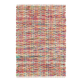 Vista Chindi Woven Cotton Rug, Runner-2.5'x8' - Contemporary - Hall And ...