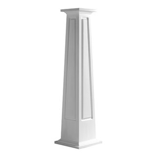 Endura-Craft Craftsman Classic, Square Tapered, Raised Panel Column, 16 ...