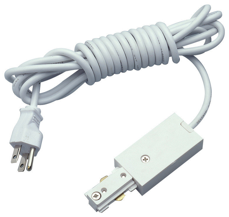 PLC Track Lighting 1-Circuit Accessories Collection, White ...