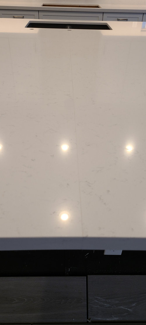 quartz seam installation | Houzz Forum