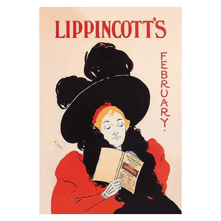 Lippincott's, February 1895, 20" x 30" - Traditional - Prints And ...