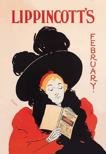 Lippincott's, February 1895, 20" x 30" - Traditional - Prints And ...