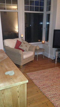 Window Dressing for a square bay window? | Houzz UK