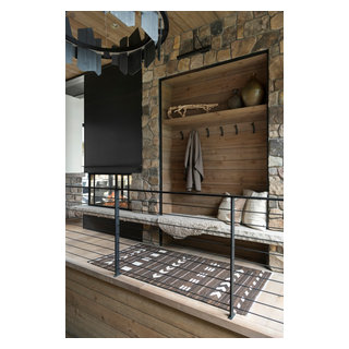 Rustic Modern Lakehome - Rustic - Minneapolis - by Mårka Architecture ...