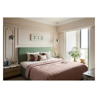 DLH Enclave - Transitional - Bedroom - Mumbai - by shraddhanayak77 | Houzz