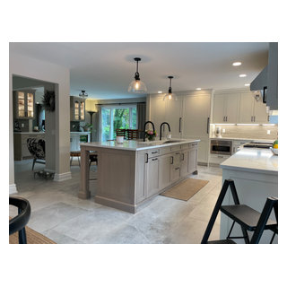 Kitchen Remodel Creates Open-Concept for Entertaining & Cooking ...