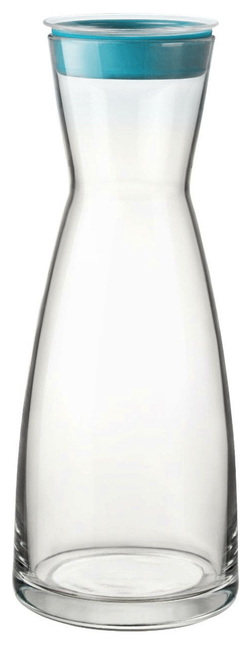 Bormioli Rocco Ypsilon Brio 36.5 Ounce Jug With Sky Blue Lid ...