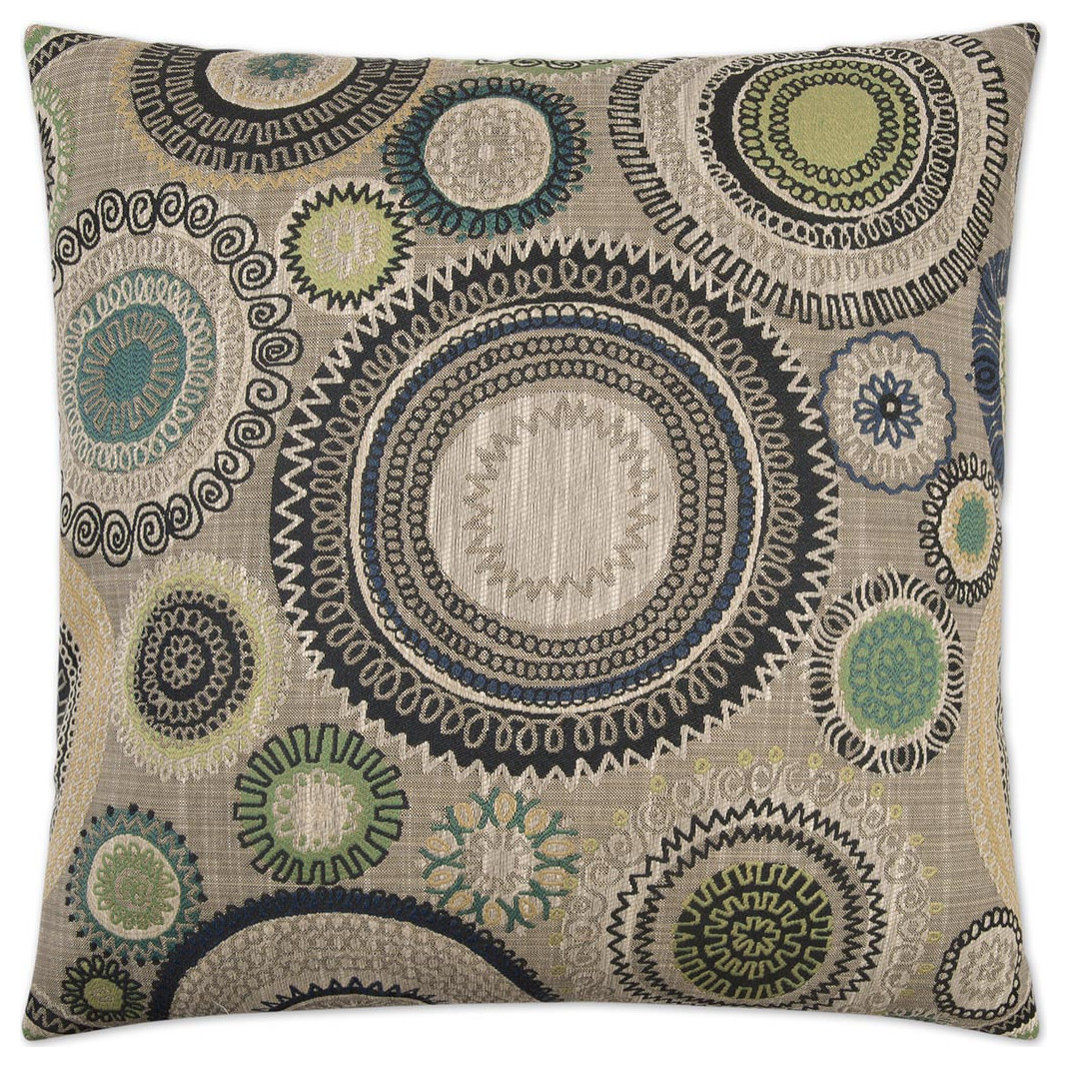 Riollo Pillow - Azure, 24" x 24" - Contemporary - Decorative Pillows ...