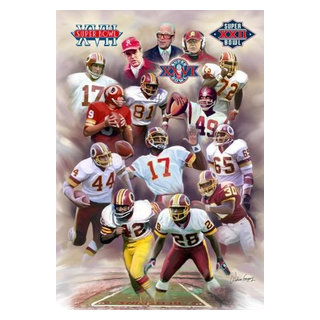 Hog Heaven: Washington Redskin Legends by Wishum Gregory, 11"x8.5 ...