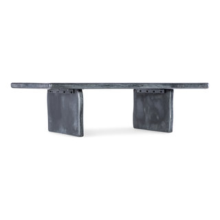 Wabi Stone Rectangle Cocktail Table - Industrial - Coffee Tables - by ...