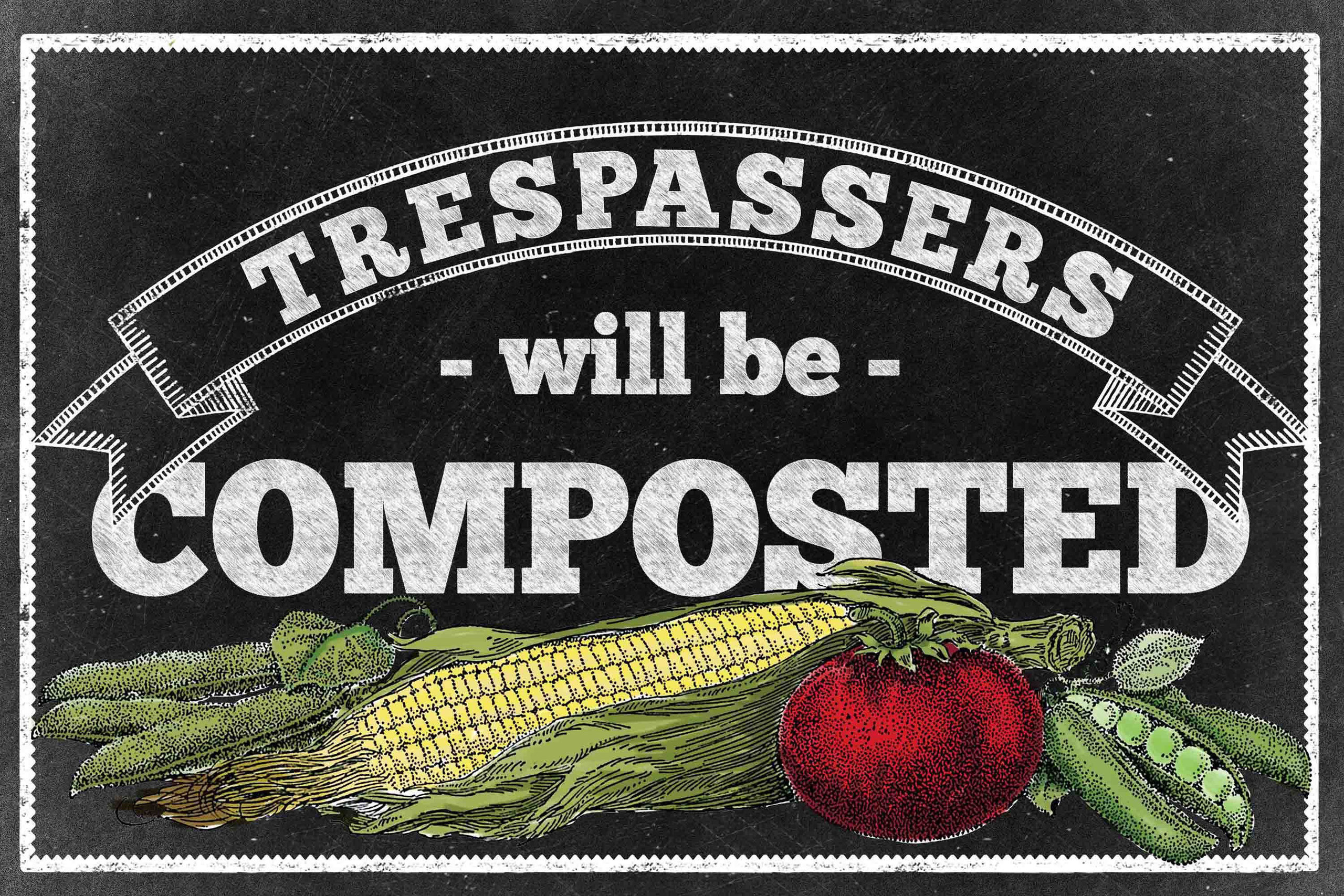 "Veggies Chalk" Painting Print on Canvas, 24"x16" - Farmhouse - Prints ...