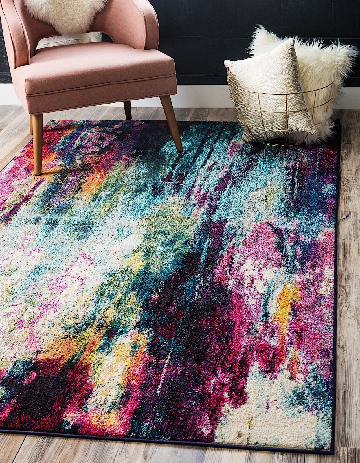 Contemporary Prismatic Area Rug, 10'6"x16'5" - Contemporary - Area Rugs ...