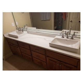 Calacatta Indigo Quartz Bathroom Countertops - Bathroom - Other - by ...