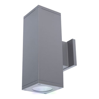 WAC Cube Arch Color Changing Wall Sconce in Graphite, 5.000 - Modern ...
