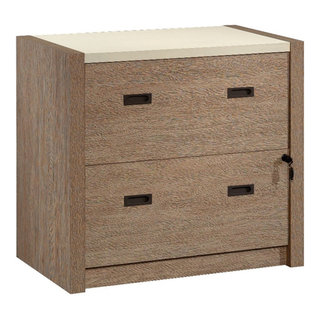 Sauder Dixon City Engineered Wood Lateral File in Brushed Oak Finish ...