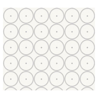 Raffi, Modern Geometric Color Wallpaper, Sample - Contemporary ...