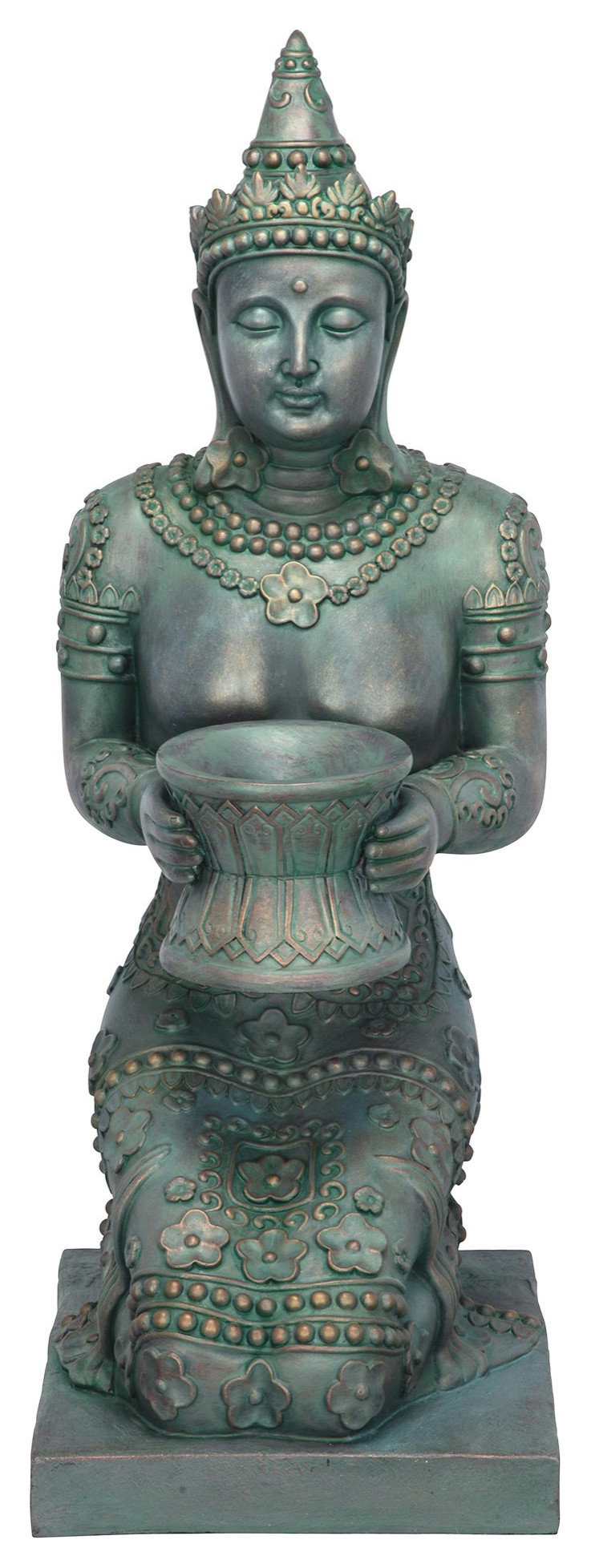 Thai Princess Sculpture - Asian - Garden Statues And Yard Art - by ...