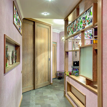 75 Transitional Tray Ceiling Entryway Ideas You'll Love - May, 2022 | Houzz