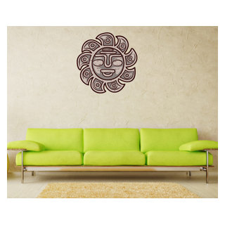 Aztec Vinyl Wall Decal AztecUScolor004, 72 in. - Contemporary - Wall ...