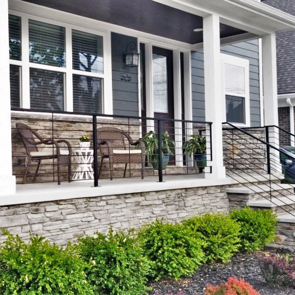 75 Beautiful Verandah with Metal Railing Ideas & Designs - August 2025 ...