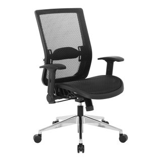 Black Matrix Back Manager's Office Chair With Black Matrix Seat ...
