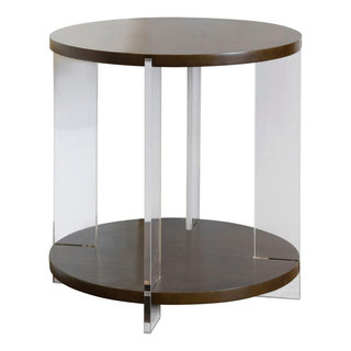 Austin End or Side Table, Chestnut Brown - Transitional - Side Tables ...