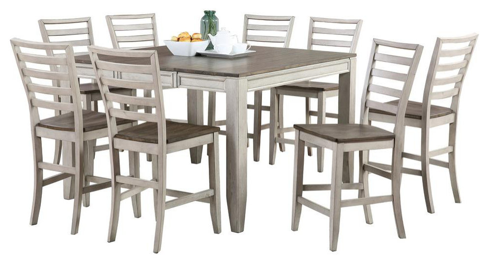 Abacus 9pc Counter Dining Set - Contemporary - Dining Sets - by Bison ...