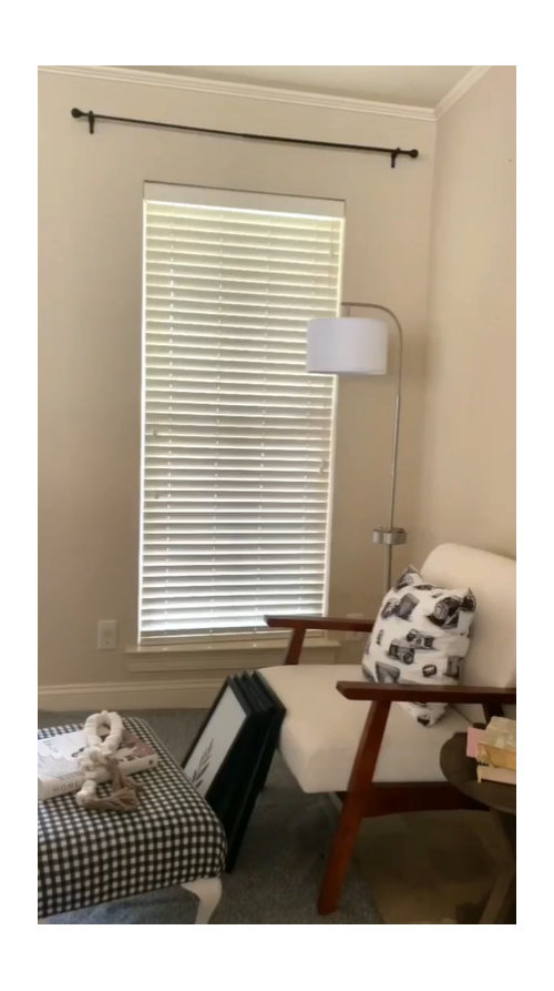 Before and after - lovely corner!
