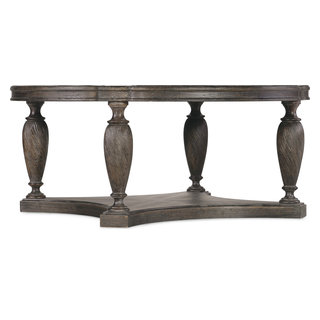 Traditions Round Cocktail Table - Traditional - Coffee Tables - by ...