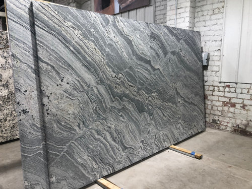 Need help picking counter to complement Sensa Waterfall on island