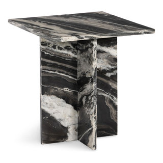 Verona Marble Coffee Table - Contemporary - Side Tables And End Tables ...