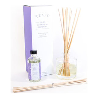 Trapp Reed Diffuser Kit, No. 25 Lavender de Provence 4oz - Contemporary ...
