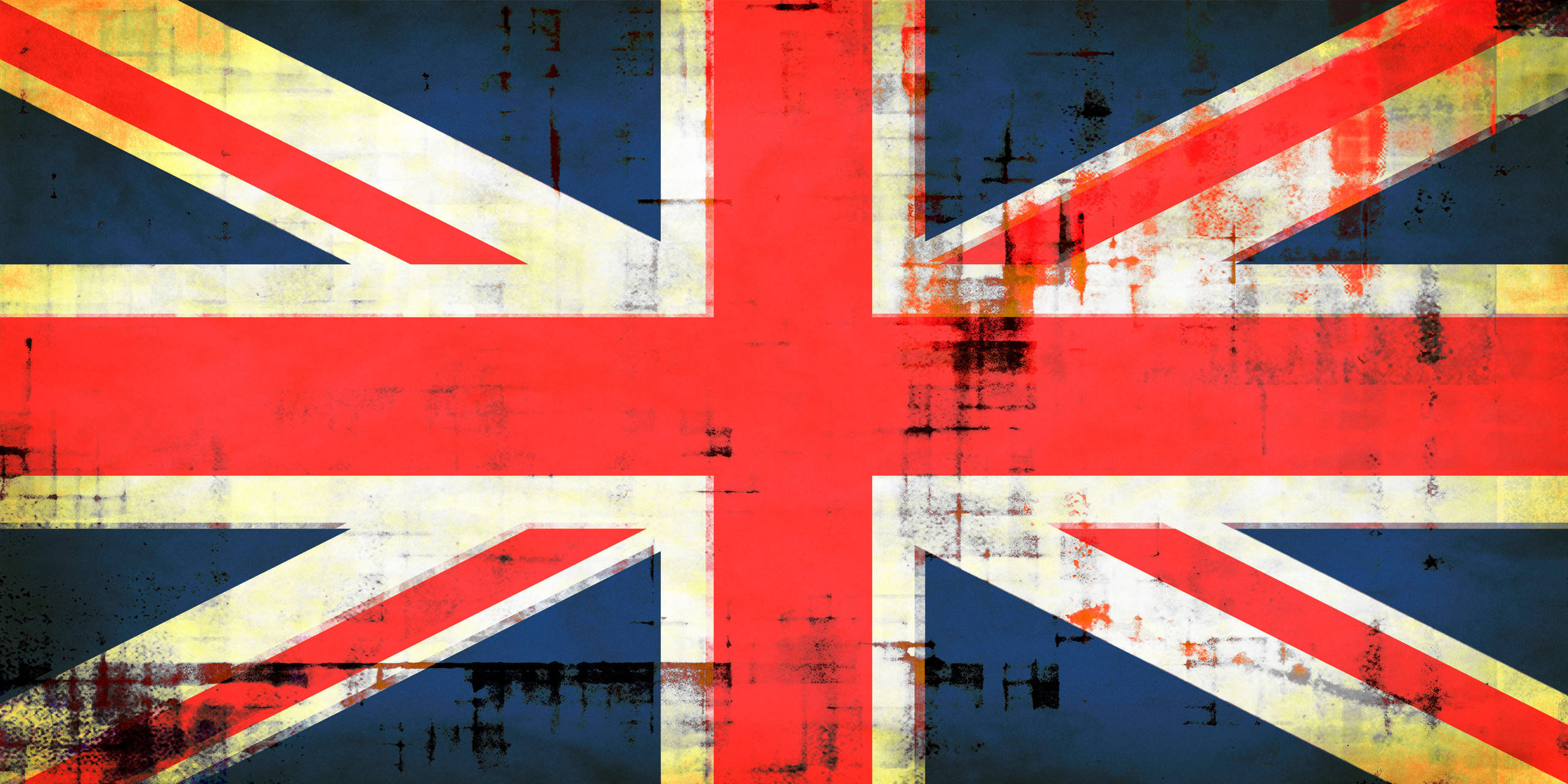 "Union Jack" Artwork, 60"x30" - Contemporary - Prints And Posters - by ...