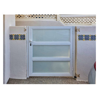 These Beach Gates Won't Corrode! - Modern - Entry - Los Angeles - by ...