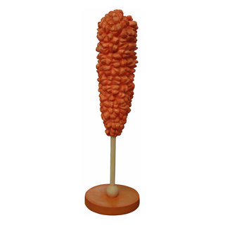 7' Orange Rock Candy Tree - Contemporary - Holiday Accents And ...